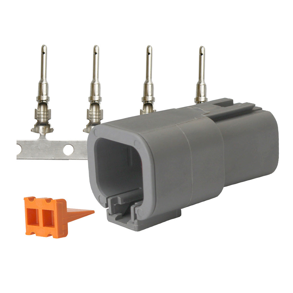 Pacer DTP Deutsch Receptacle Repair Kit 1412 AWG 4 Position TDTP04F4RP ...