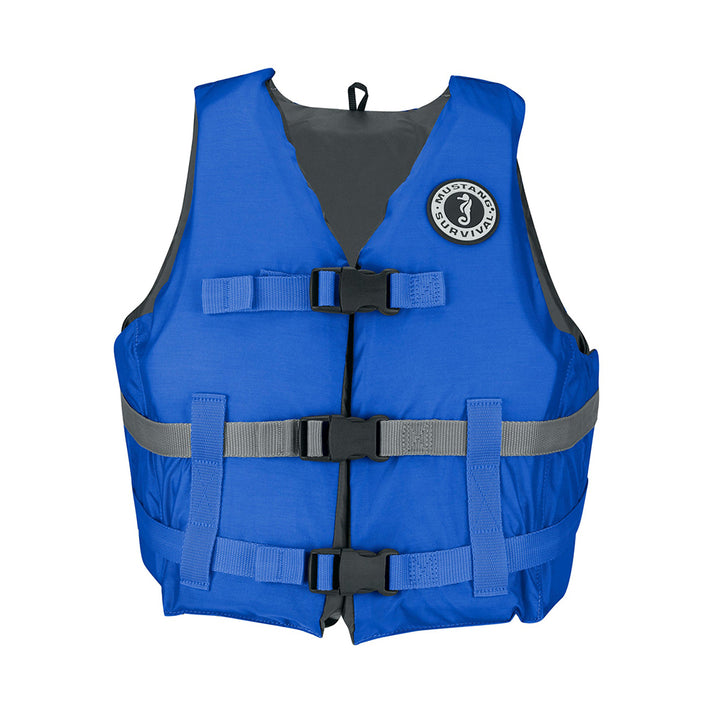 Mustang Livery Foam Vest ML Blue MV7010131ML – Delta Electronics Co. of ...