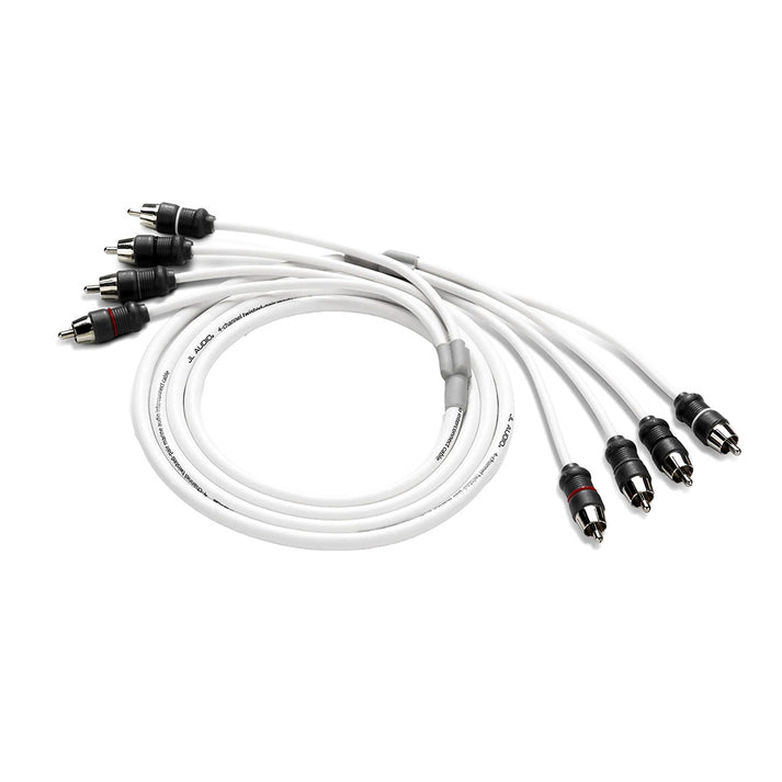 JL Audio 4 Channel 6 Marine Audio RCA Cable XMDWHTAIC46 0101347300 ...