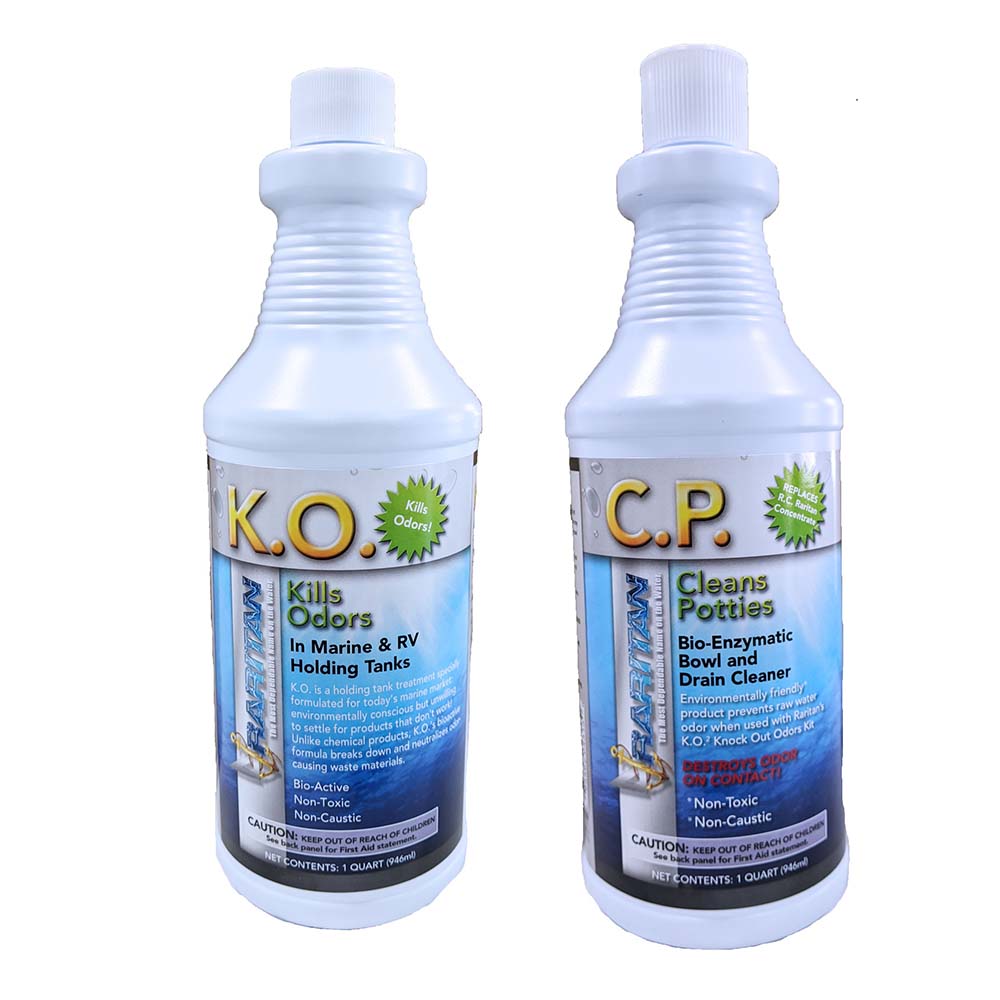 Raritan Potty Pack wKO Kills Odors CP Cleans Potties 1 of Each 32oz ...