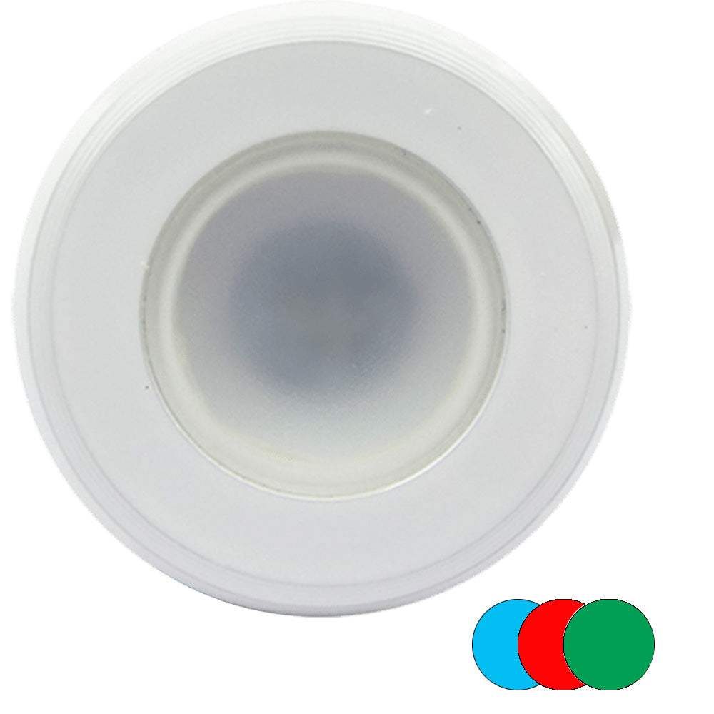 ShadowCaster ColorChanging White Blue Red Dimmable White Powder Coat ...