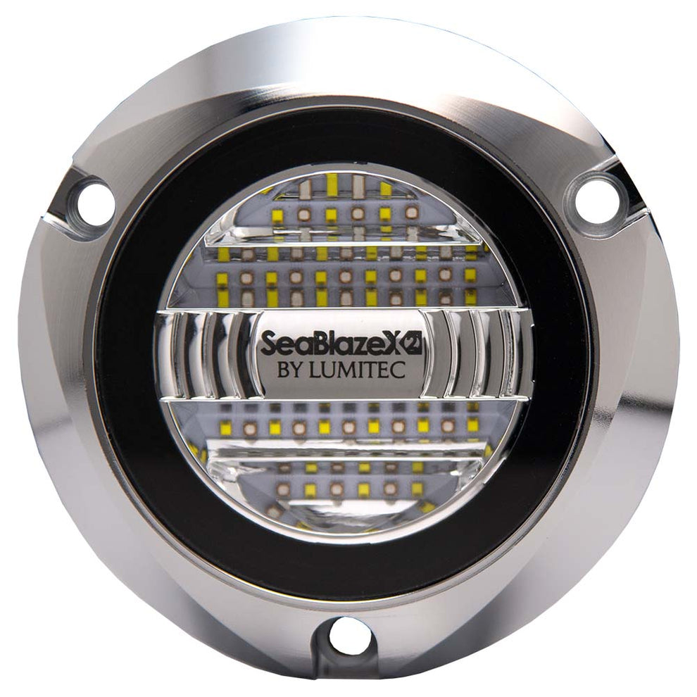 Lumitec SeablazeX2 Spectrum Underwater Light RGBW Polished Housing ...