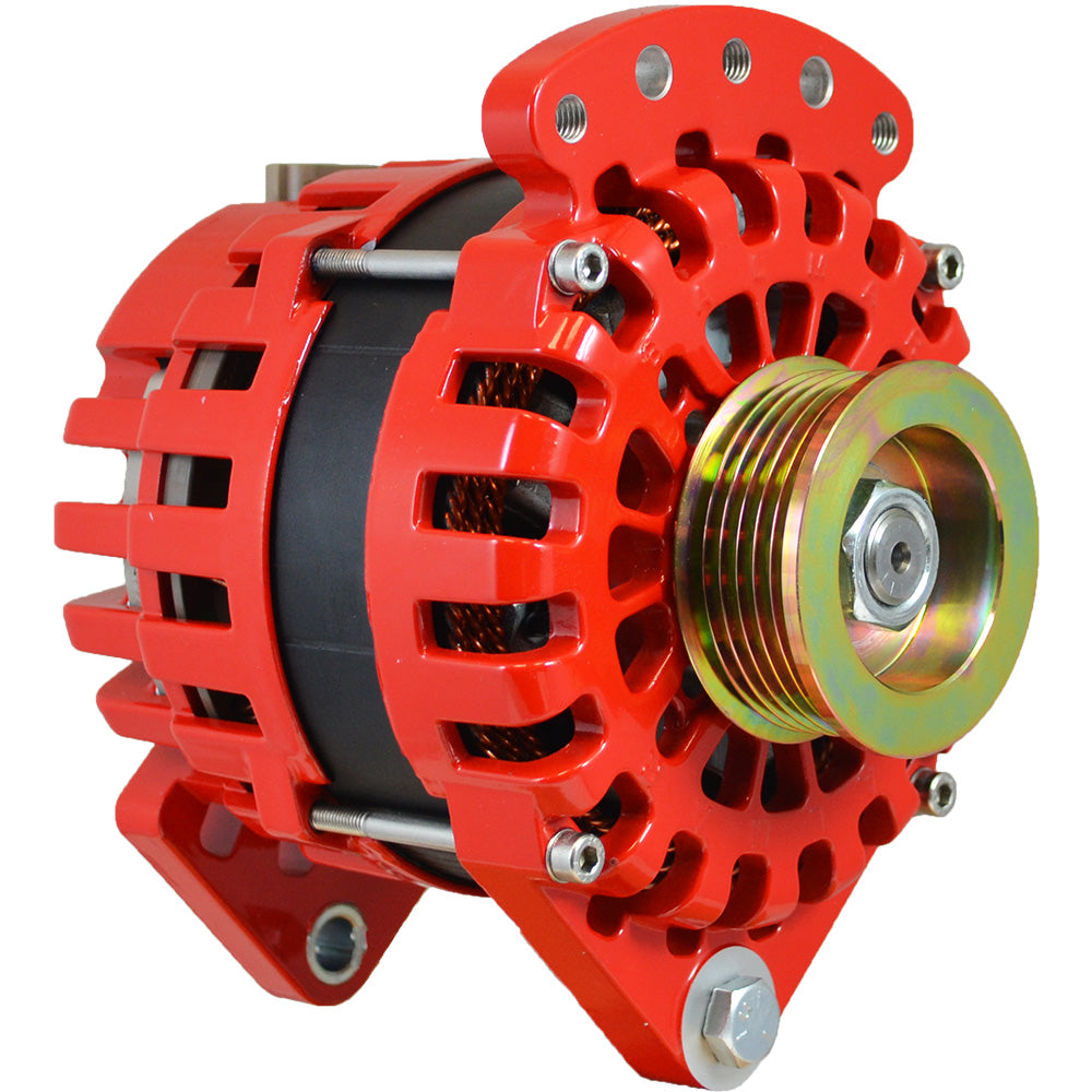Balmar Alternator 170 AMP 12V 315 Dual Foot Saddle K6 Pulley XTCR170K6 ...